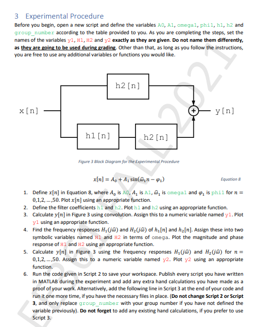 3 Experimental Procedure Before you begin, open a new | Chegg.com