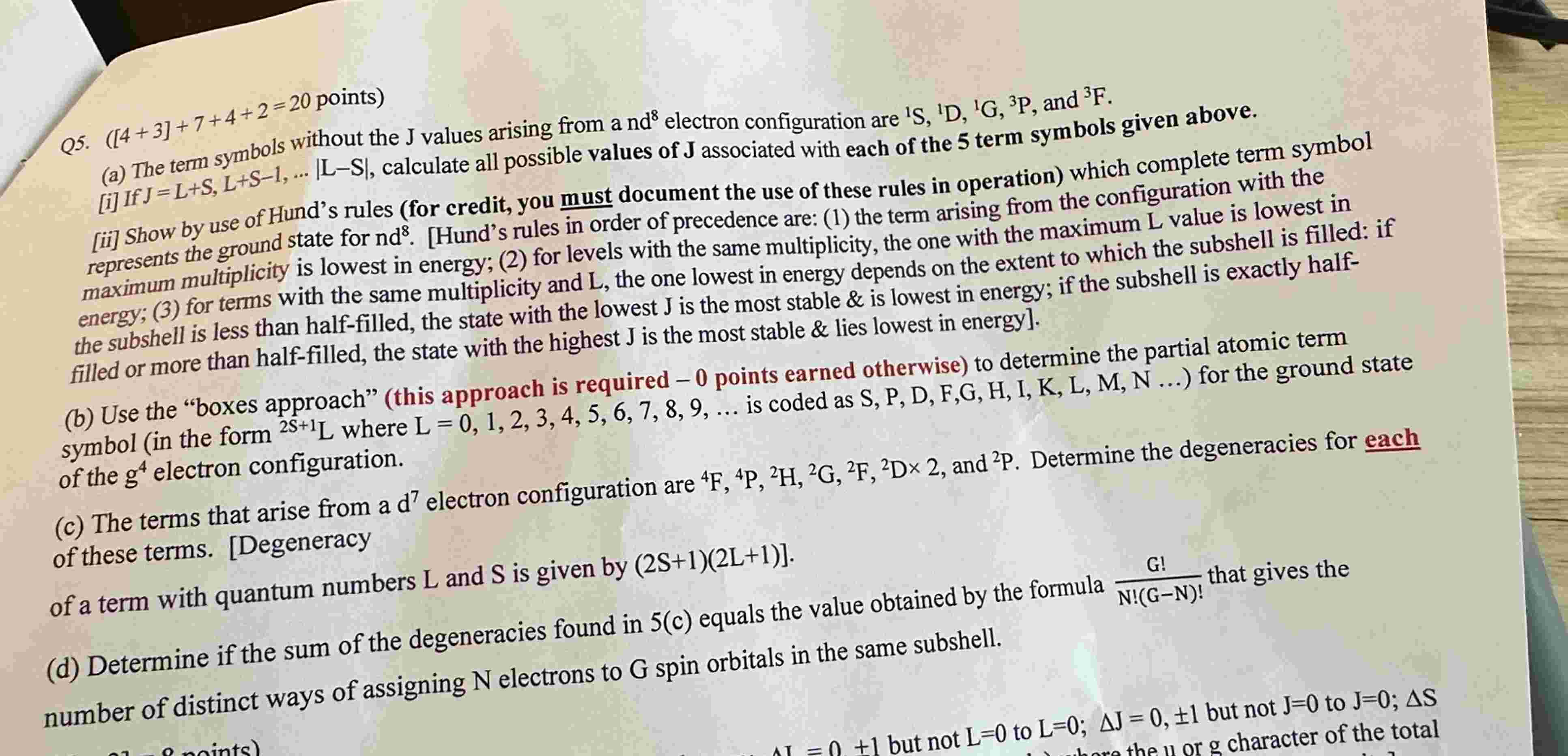 Solved Please answer Q5 | Chegg.com