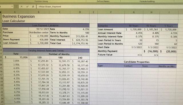 In the third scenario, Bao could pay back the loan | Chegg.com