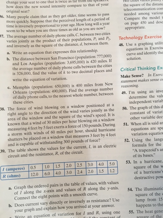 Solved change your seat to one that is twice as far from the | Chegg.com
