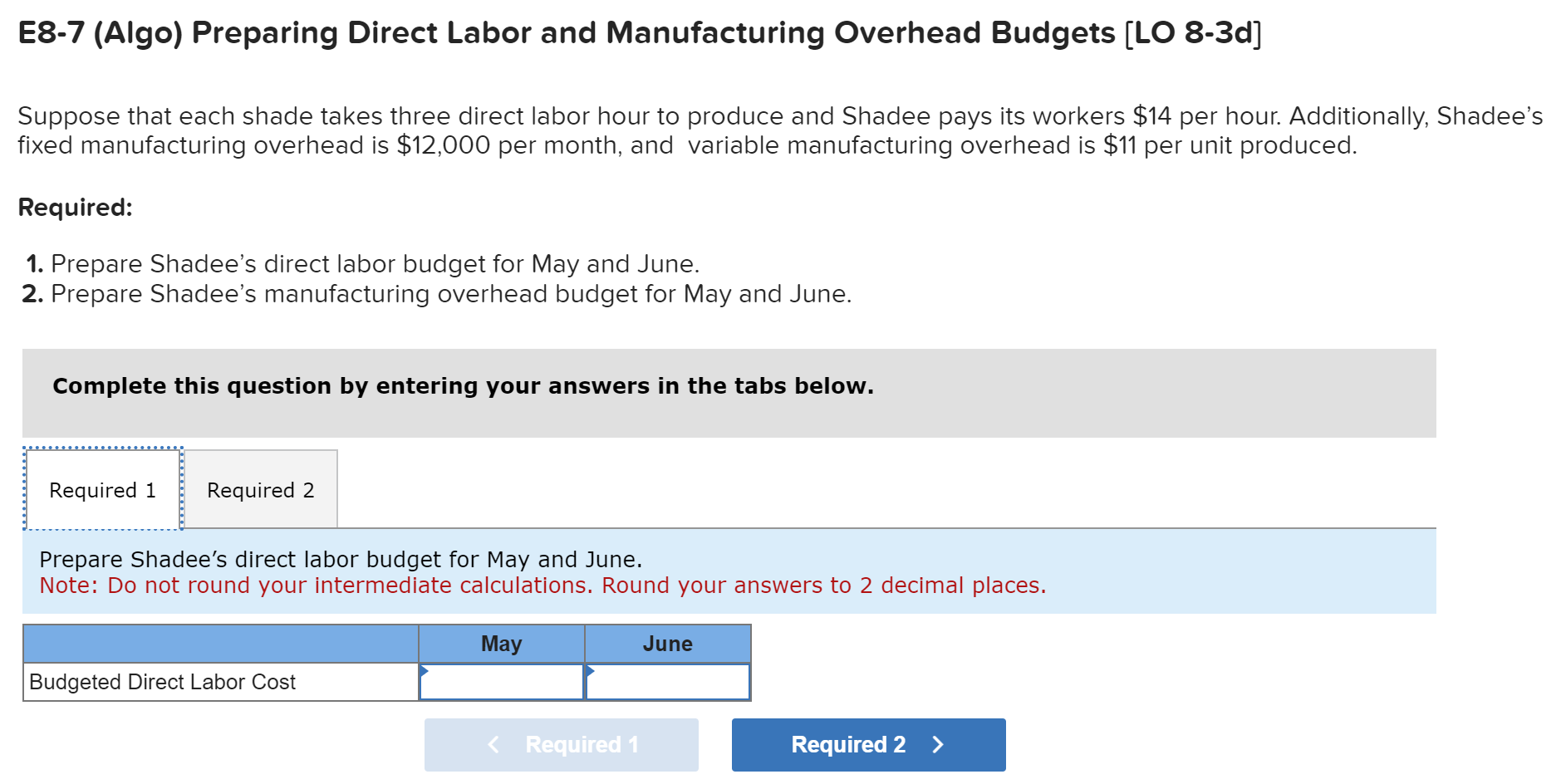Solved Required information SB Exercise E8-5 to E8-10 [The | Chegg.com