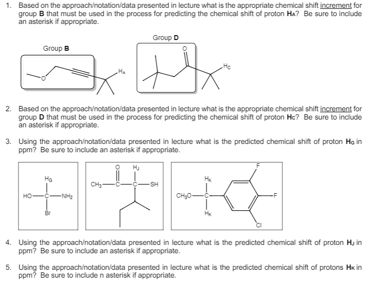 Solved 1. Based on the approach/notation/data presented in | Chegg.com