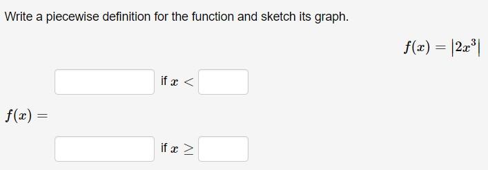 Solved Write a piecewise definition for the function and | Chegg.com