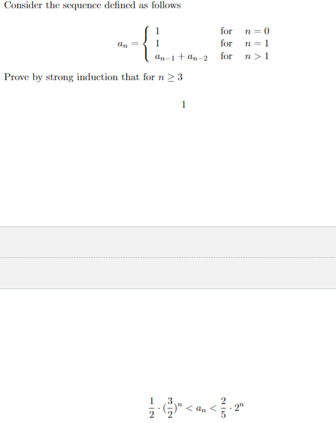 Consider the sequence defined as follows | Chegg.com