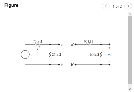 Solved Consider two voltage dividers shown in (Figure 1). | Chegg.com