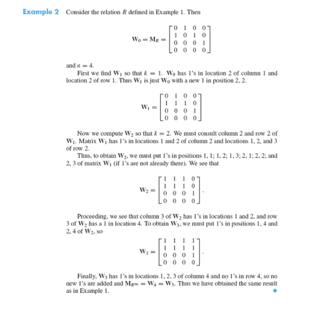 Solved In Exercise Let A 1 2 3 4 For The Relation R Chegg
