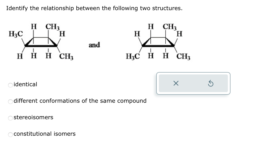 Solved Identify the relationship between the following two | Chegg.com