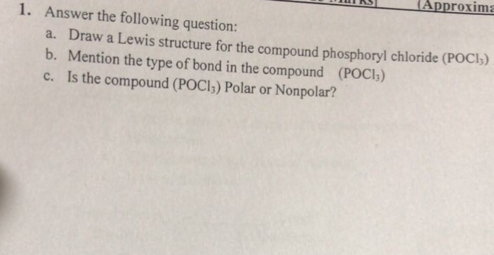 Solved Answer the following question: a. Draw a Lewis | Chegg.com
