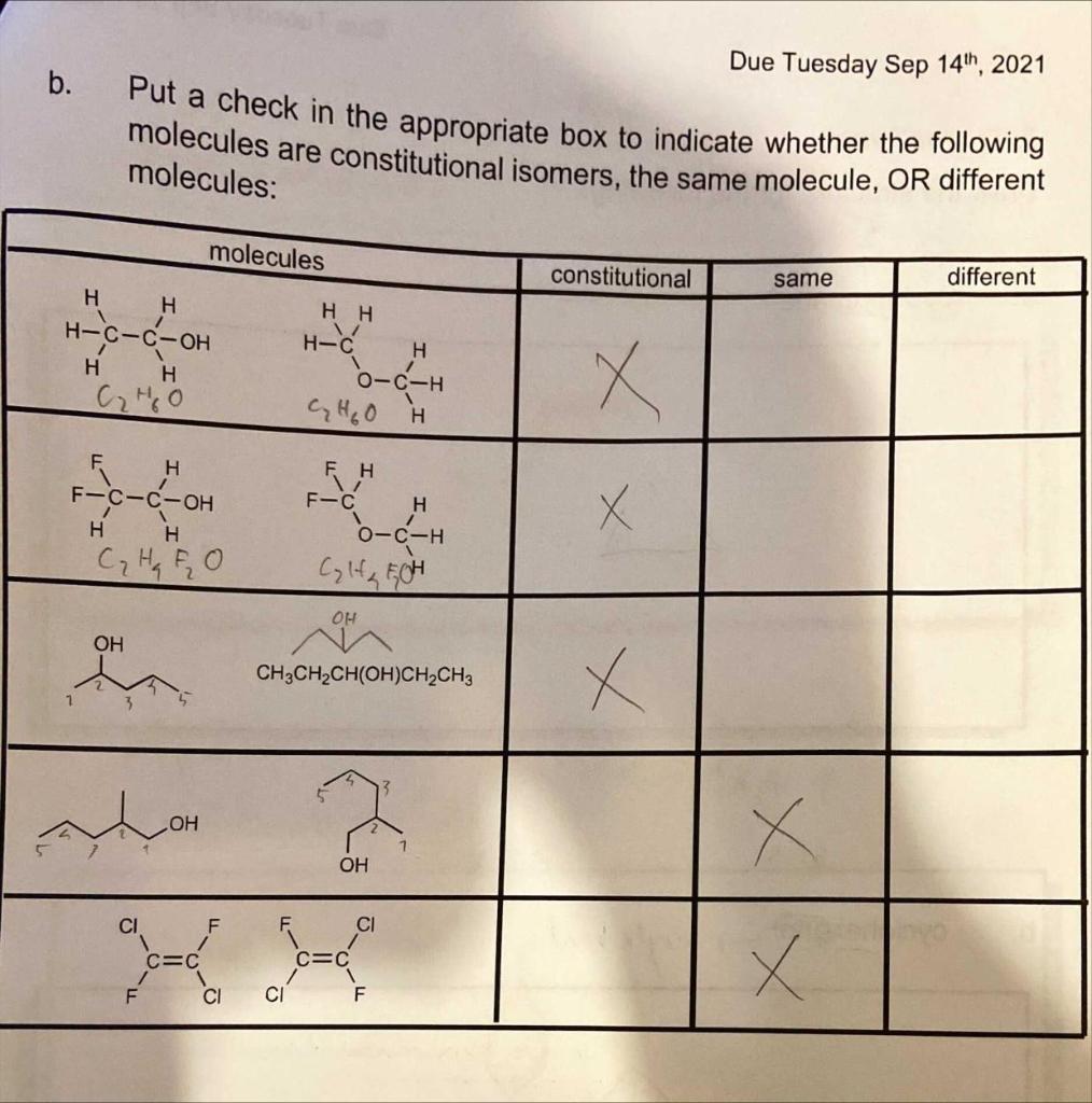 Solved Due Tuesday Sep 14th, 2021 6. Newman projections to | Chegg.com