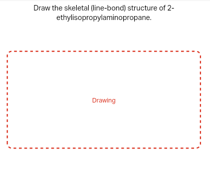 Solved Draw the skeletal (line-bond) structure of | Chegg.com