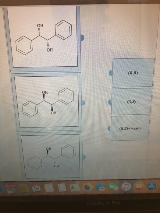 Solved Match each of the isomers of hydrobenzoin to the | Chegg.com