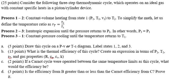 Solved (25 points) Consider the following three-step | Chegg.com