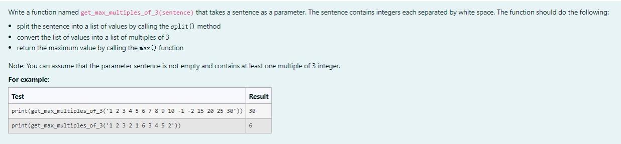 Solved Write a function named | Chegg.com