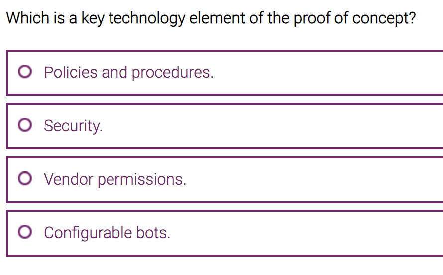 Solved Which is ordinarily used to build application bots in | Chegg.com