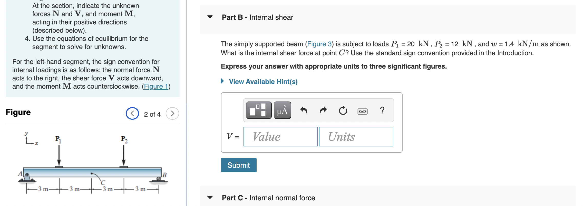 Solved Learning Goal: To apply internal sign conventions and | Chegg.com