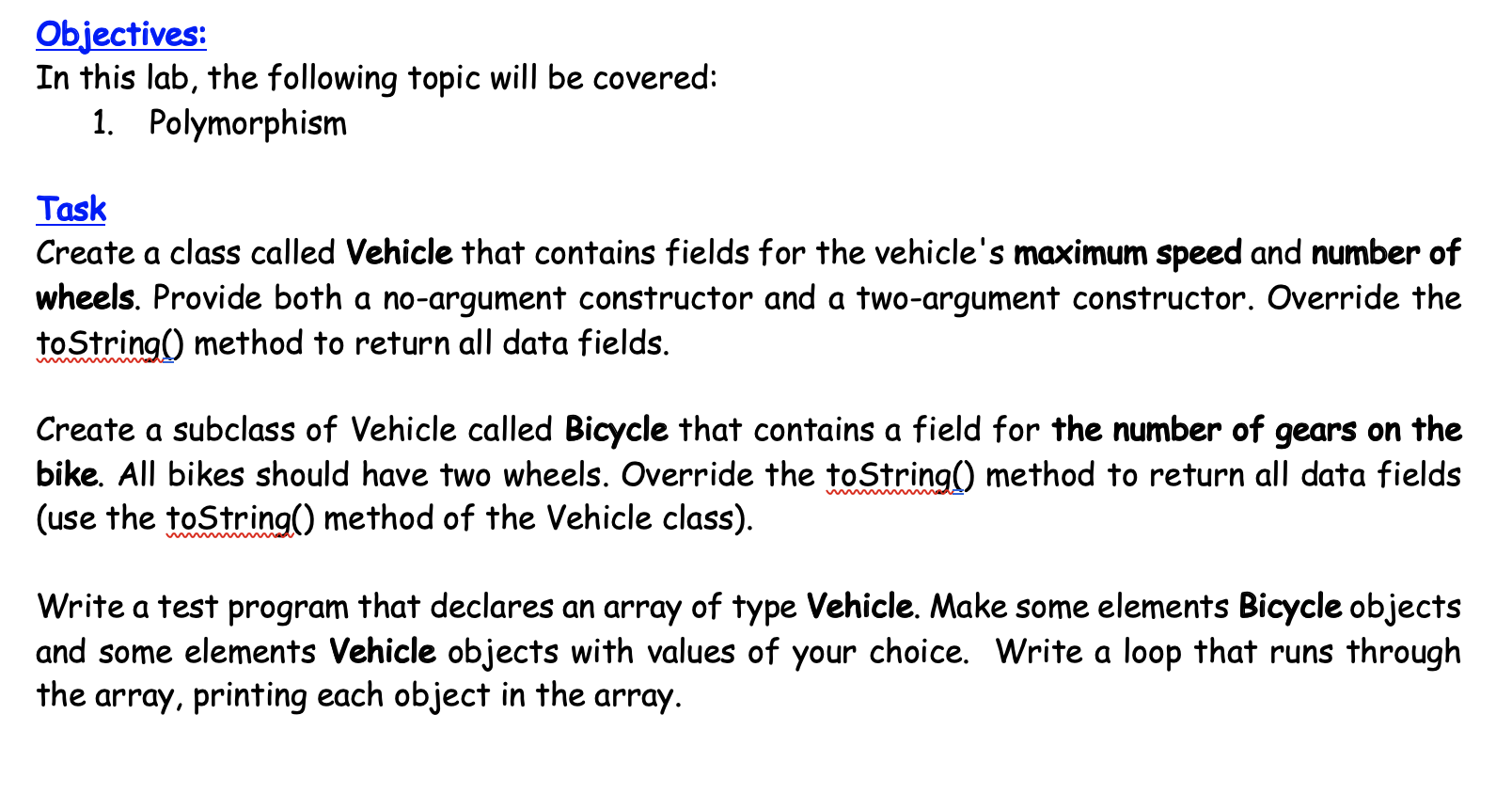 Solved Objectives: In this lab, the following topic will be | Chegg.com
