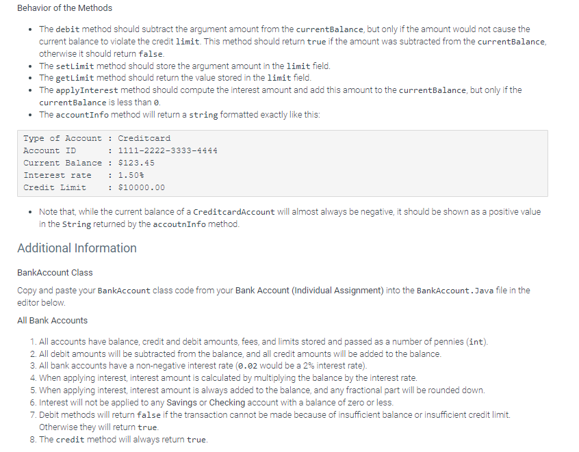 Solved Problem Description and Given Info You must write a | Chegg.com