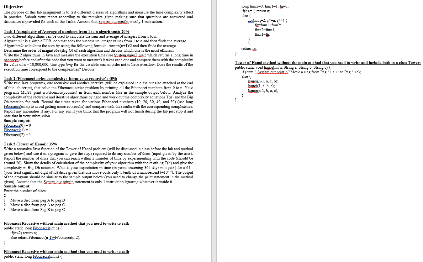 Solved Objective: The purpose of this lab assignment is to | Chegg.com