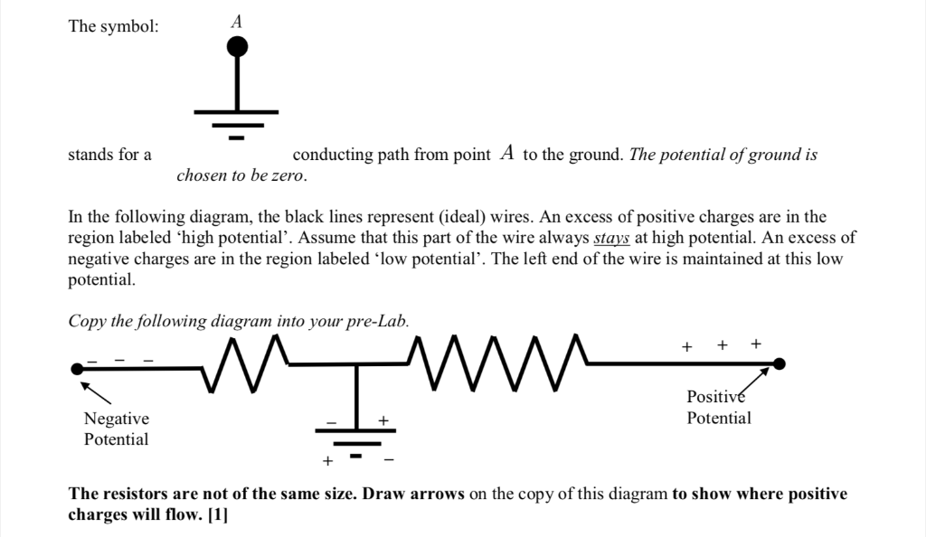 Solved The symbol: stands for a conducting path from point A | Chegg.com