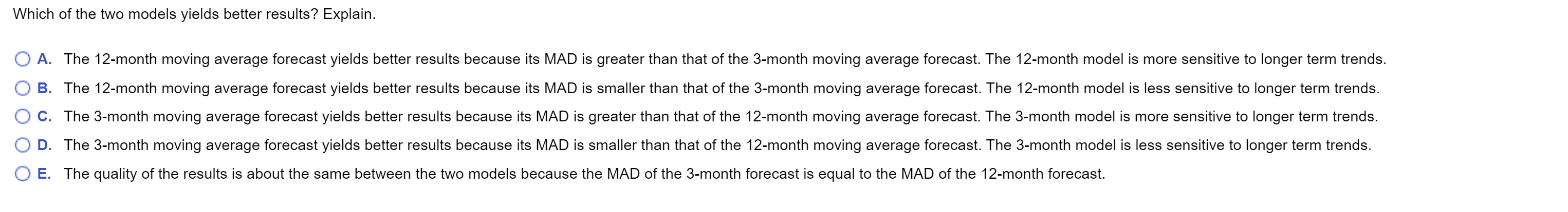 Solved The accompanying dataset provides data on monthly | Chegg.com