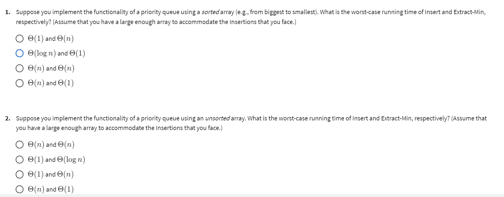 1. Suppose you implement the functionality of a | Chegg.com