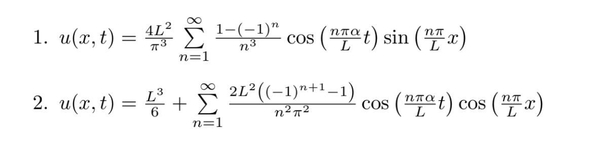 Solved A string of length L with secured ends is released | Chegg.com