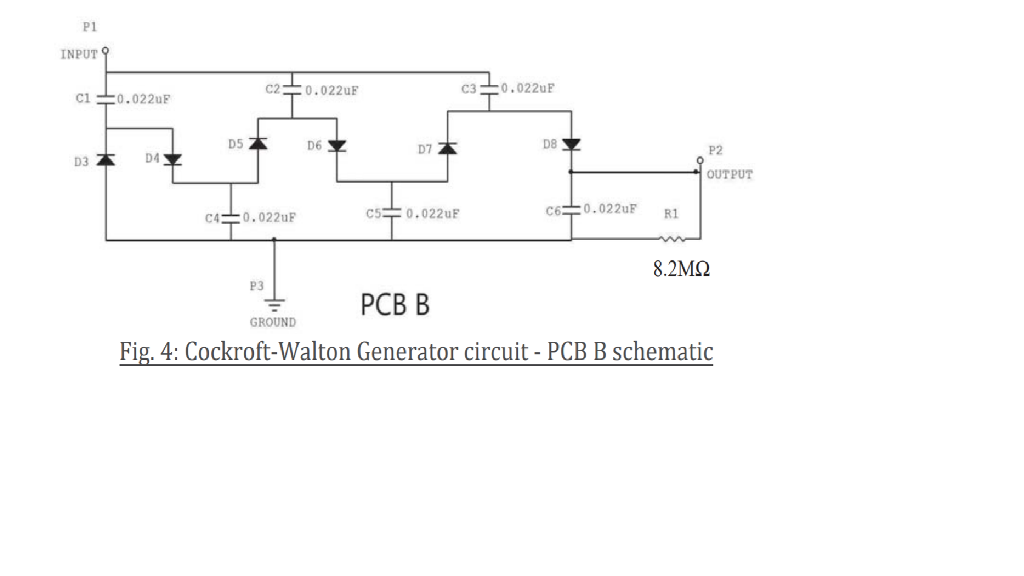 Solved Cockroft-Walton Generator 1) a) Is there an | Chegg.com