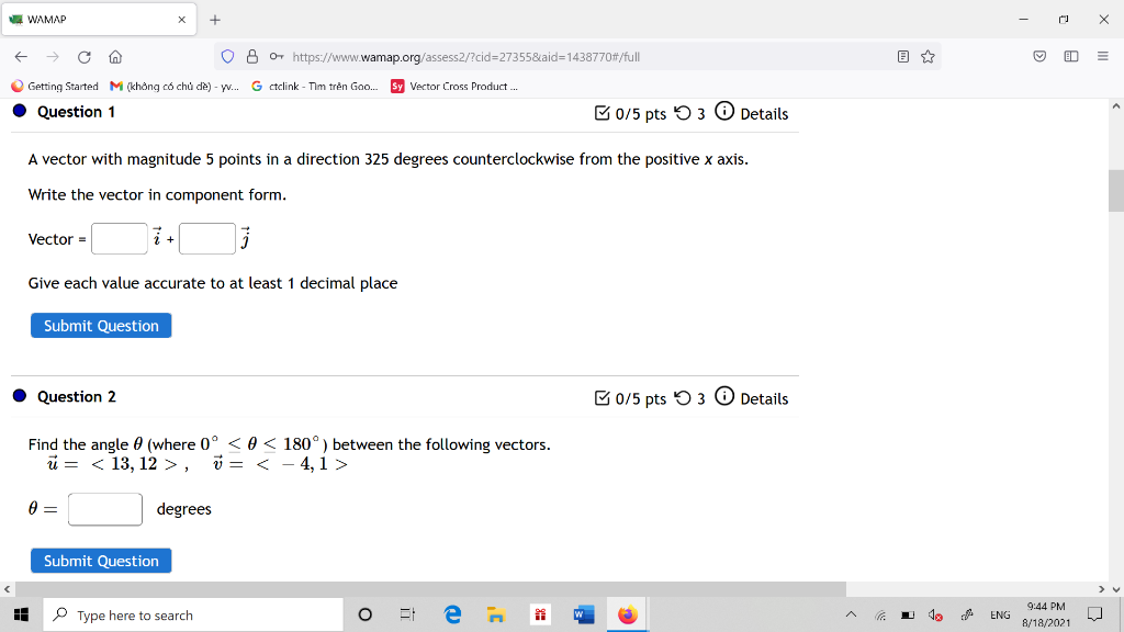 Solved WAMAP X + 户 х 8 OF | Chegg.com