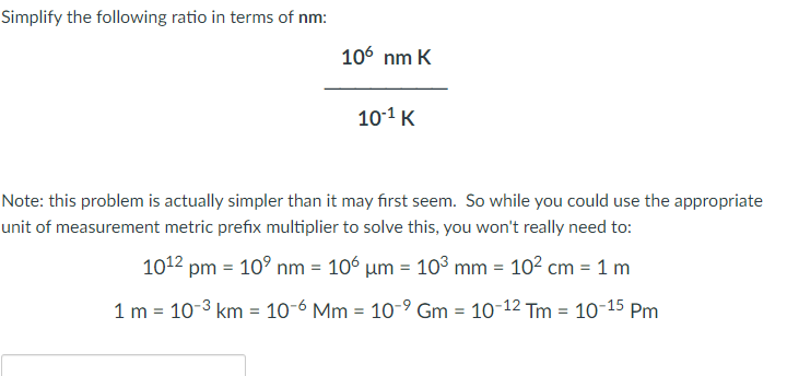 Solved Simplify the following ratio in terms of n : 10−1 | Chegg.com