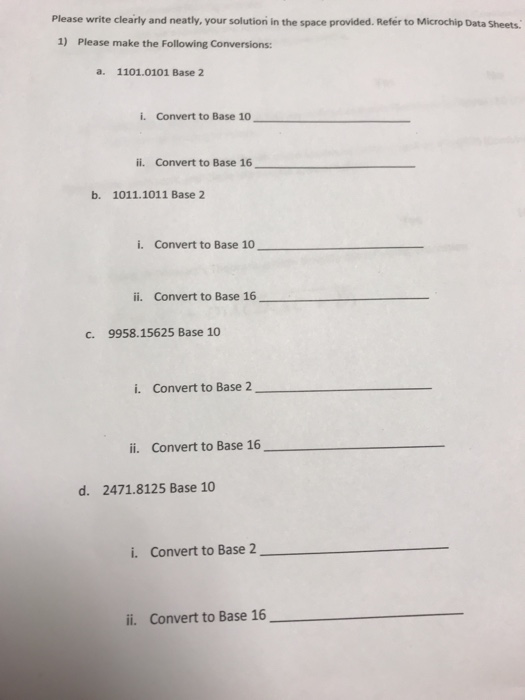 Solved Please write clearly and neatly, your solutioni in | Chegg.com