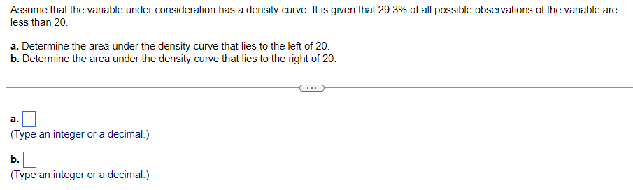 Solved Assume that the variable under consideration has a | Chegg.com