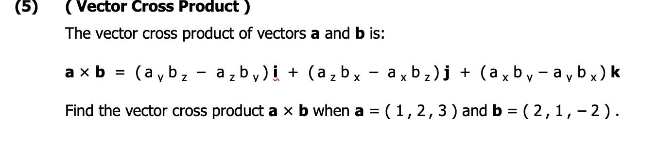 Solved (1) (The Vector Dot Product) Two vectors u and v are | Chegg.com