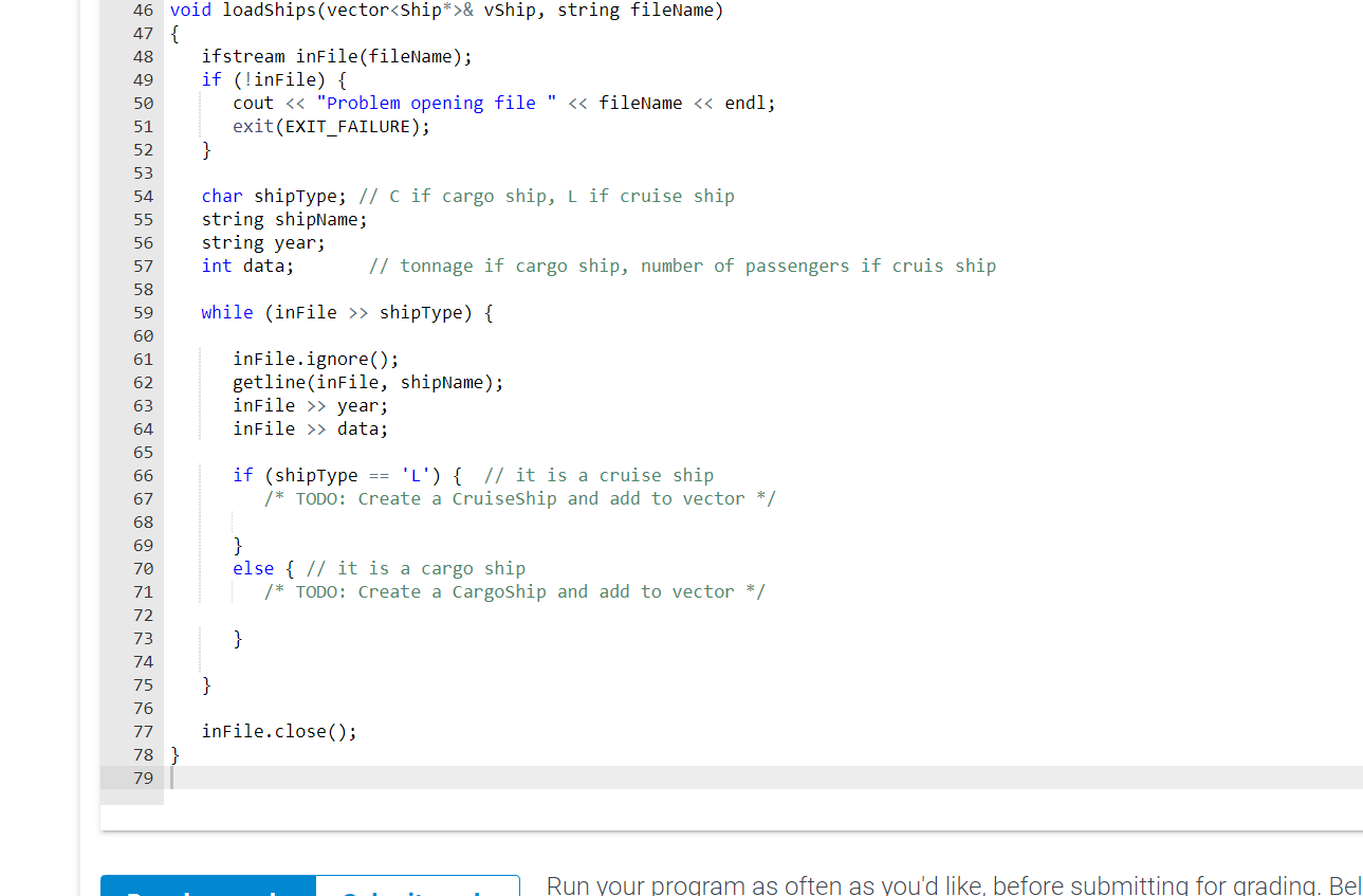 Solved I need to solve this in C++ Chapter 20 Program - | Chegg.com