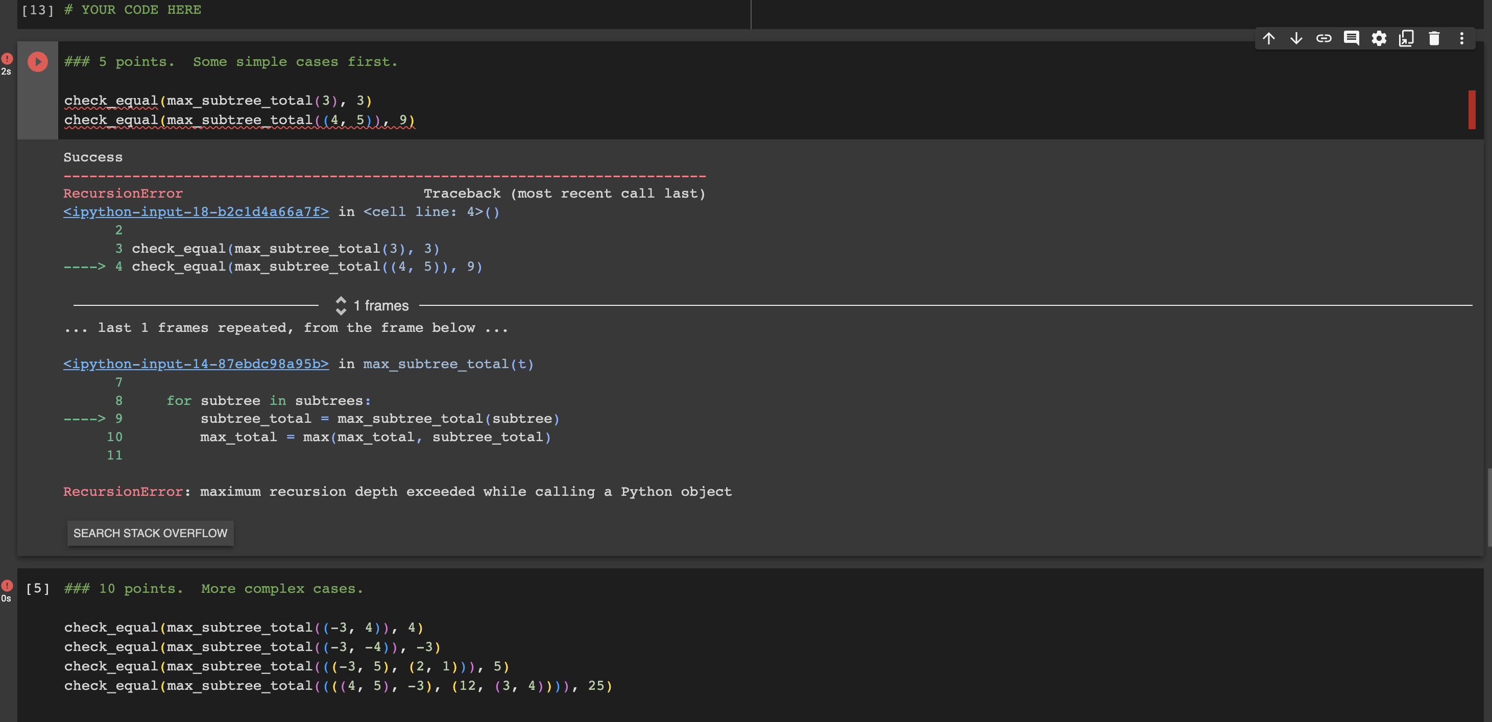 Solved For a tree t=(t1,t2), the subtrees of t consist of t, | Chegg.com