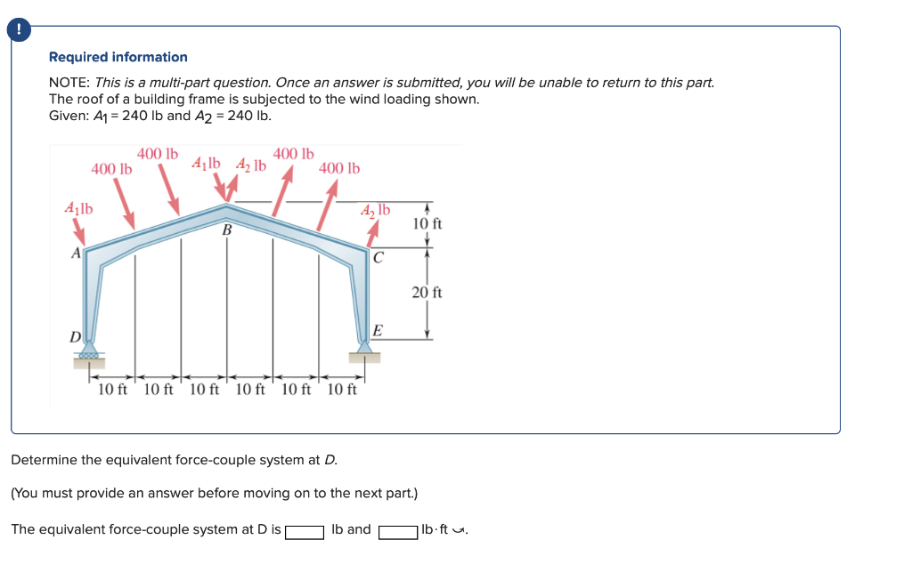 Solved Required information NOTE: This is a multi-part | Chegg.com