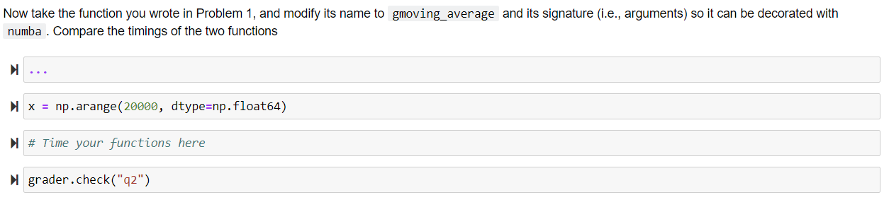 Solved Now take the function you wrote in Problem 1 , and | Chegg.com