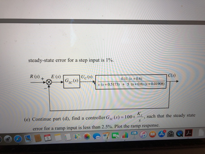 Solved The block diagram of a possible cascade control | Chegg.com