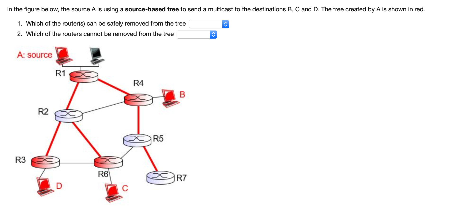 Solved In the figure below, the source A is using a | Chegg.com