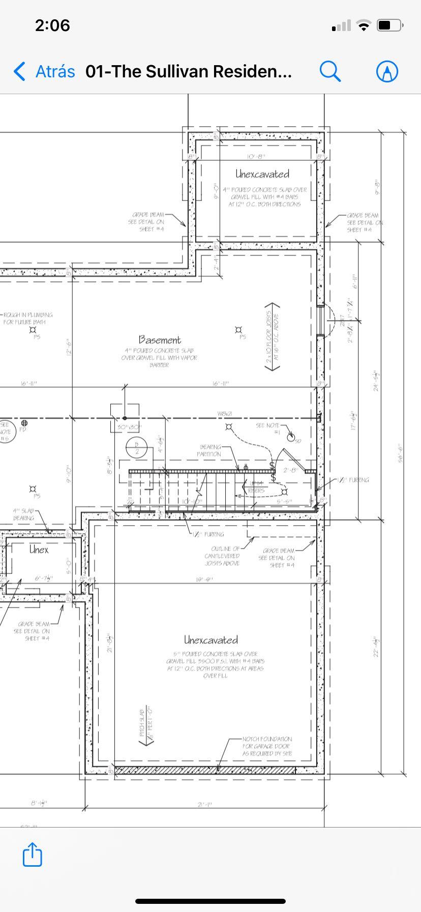 Solved 7 7' −10 " high ×8′′ wide with 2#4 bars horizontal at | Chegg.com
