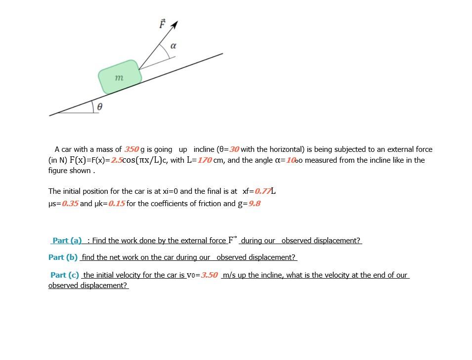 Solved Work done by a force over an infinitesimal | Chegg.com