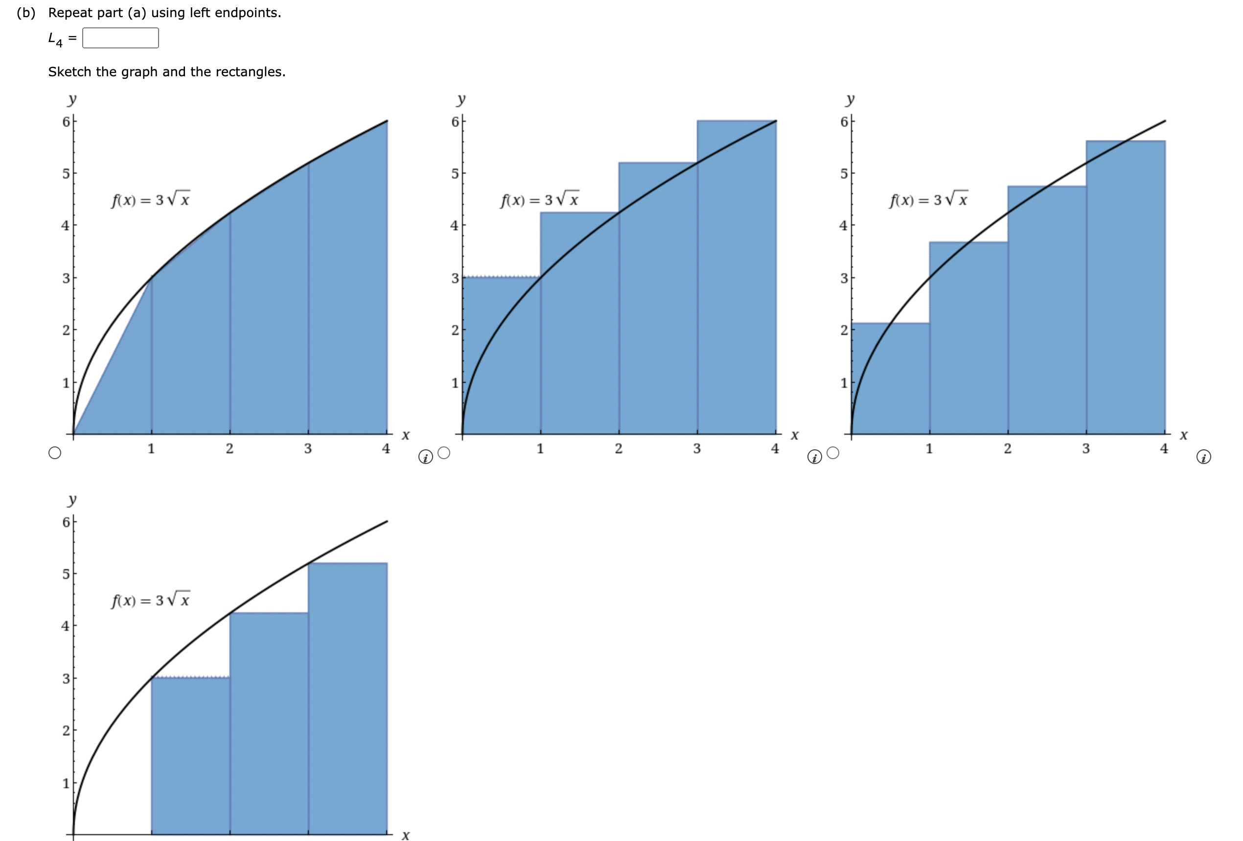 Solved Is your estimate an underestimate or an overestimate? | Chegg.com