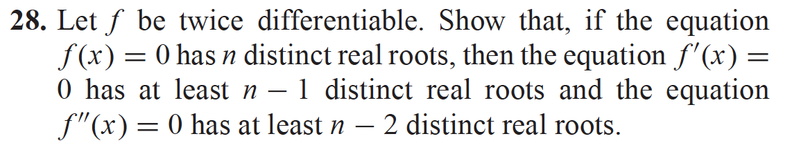 Solved 88. Let f be twice differentiable. Show that, if the | Chegg.com