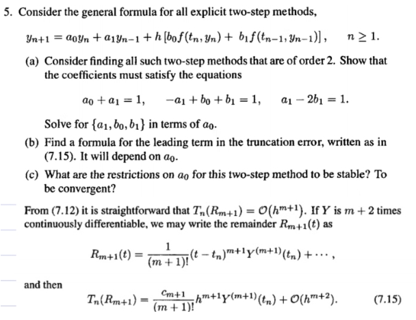 Solved Consider the general formula for all explicit | Chegg.com