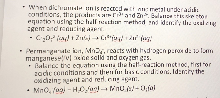 Balanced Chemical Equation For Hydrogen Peroxide And Manganese Iv Oxide ...
