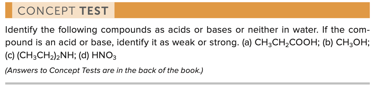 Solved CONCEPT TEST Identify the following compounds as | Chegg.com