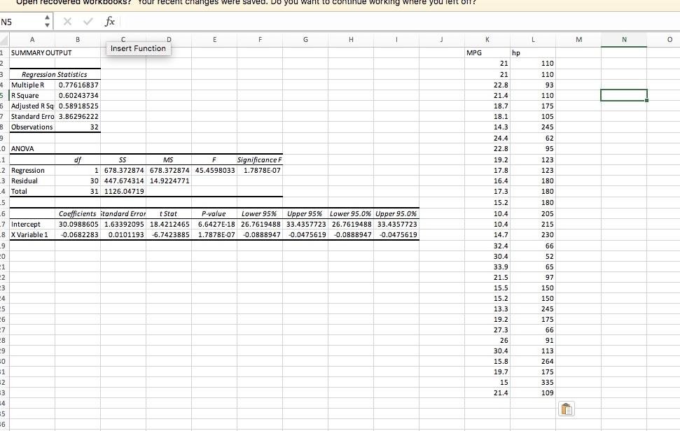 Solved this is part A-E for this question. I have made the | Chegg.com