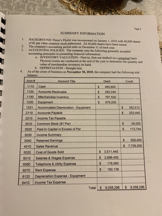 Solved Page 1 PRACTICE SET ACCOUNTING 3341 (5133) SPRING | Chegg.com