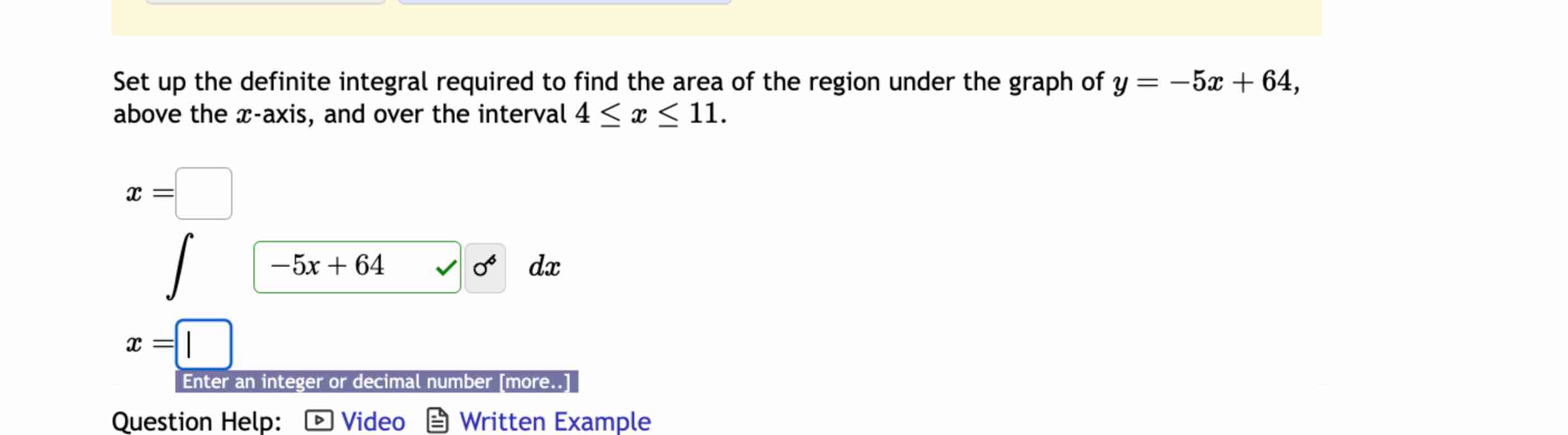 Solved Set up ﻿the definite integral required to ﻿find the | Chegg.com