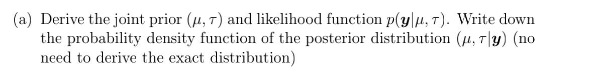 Question 3 Bayesian Inference Variational Inference
