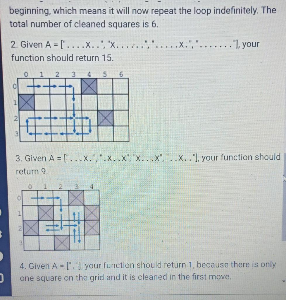 There is a cleaning robot which is cleaning a | Chegg.com